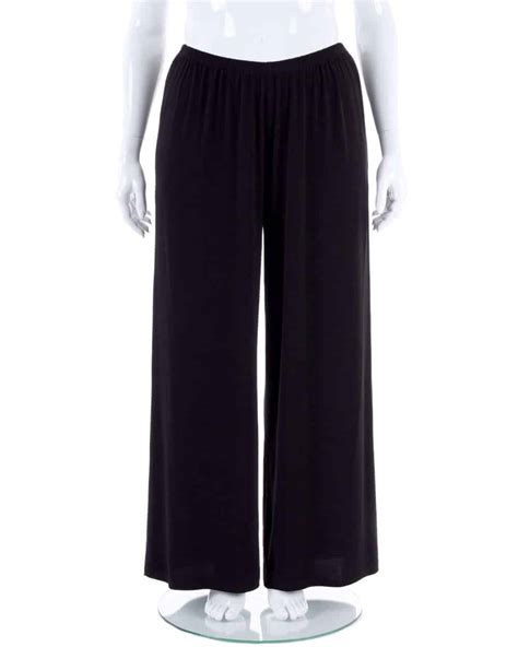 Hayley Joy Plain Palazzo Pants Wide Leg Real Plus Sizes