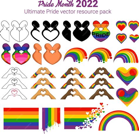 Premium Vector The Ultimate Lgbtq Gay Pride Vector Resouce Pack
