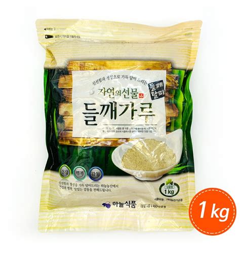 들깨가루 1kg 탈피 표백 기피 식당용 대용량 티몬