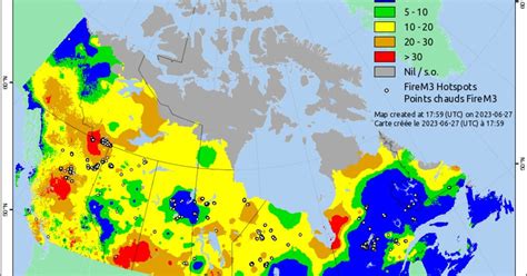 Canadian Wildfire Maps Show Where Fires Continue To Burn Across Quebec