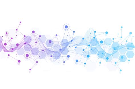 기술 배경 및 과학 스타일의 추상 육각 형 분자 구조 의료 디자인 벡터 일러스트레이션 0명에 대한 스톡 벡터 아트 및 기타