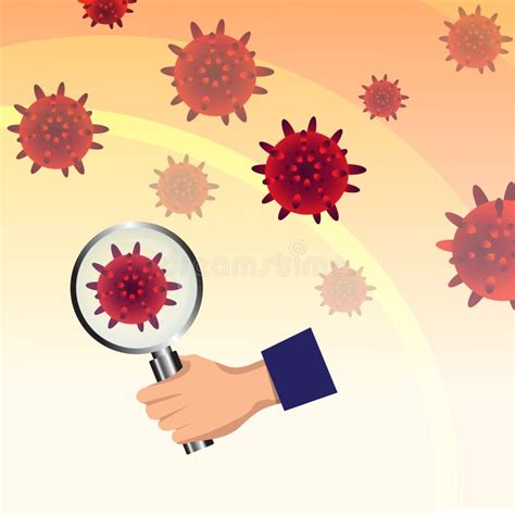 Illustration Of A Virus Outbreak Stock Illustration Illustration Of