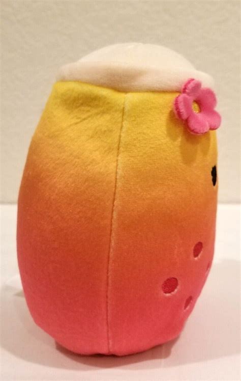 Squishmallows Bubble Tea Boba Drink 5 Bergit Plush Toy Brand New W