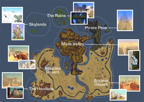 Early Map Concept Art
