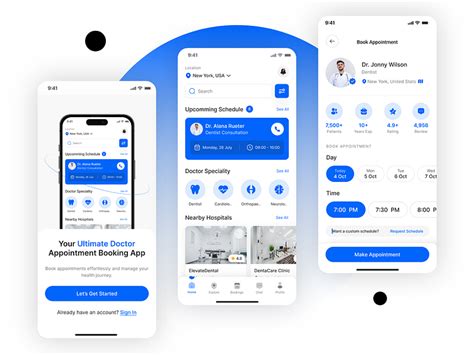 Doctor Appointment Mobile App Doctor Finder App Ui Ux App By Insightlancer On Dribbble
