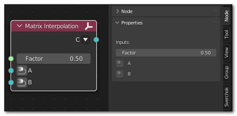 matrix interpolation — sverchok 1 2 0 documentation