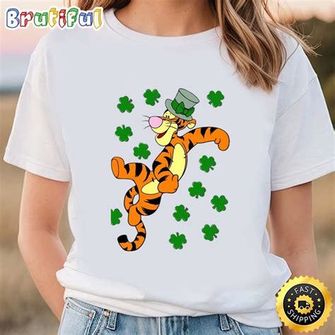 Disney Happy St Patricks Day Tigger Winnie The Poo Shirt