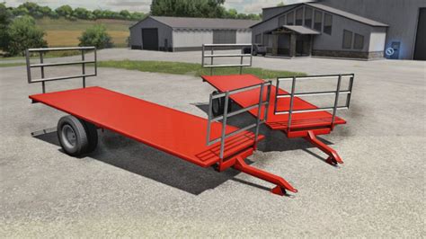 Przyczepa Do Bel Domowej Roboty Fs22 Kingmods
