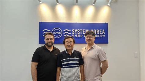 Back To Korea I Am Very Happy To Meet Our Local Partner Jowo System