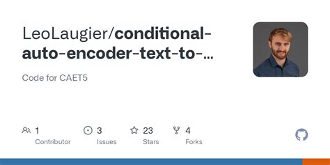 Github Leolaugierconditional Auto Encoder Text To Text Transfer