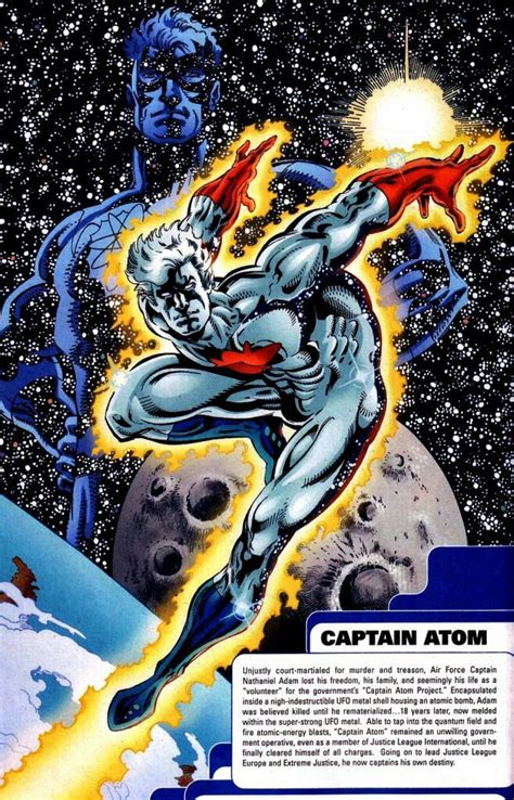 Captain Atom Dc Comics Art Captain Marvel Dc Comics Characters