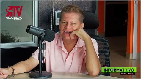 Hernán Darío Cantante Invitado En El Informativo Del Eje Cafetero