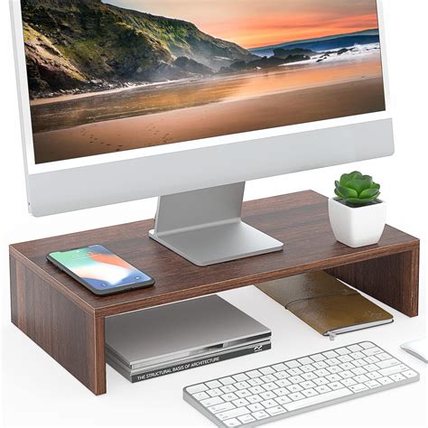 FITUEYES Wood Monitor Stand Laptop Desk Nepal Ubuy