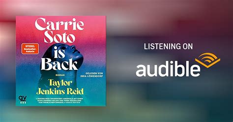 Carrie Soto Is Back Audiobook By Taylor Jenkins Reid Babette Schröder