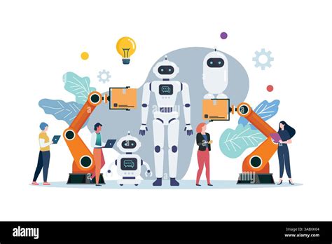 People With Automation Android Robots Robotics Industry Insights