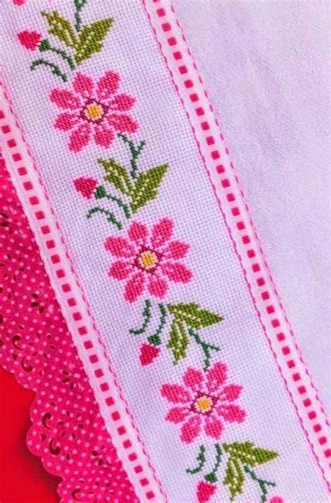 Cómo Coser Bordes Florales Diseño De Borde De Bordado De Flores Ideas Para Proyectos De