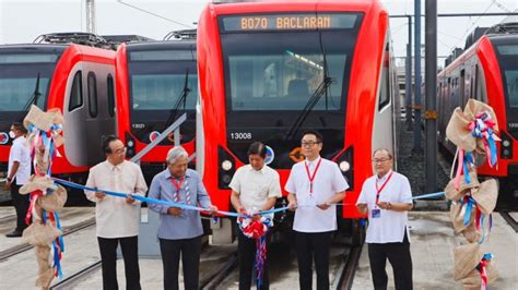 Lrt 1 Begins Commercial Run Of New 4th Generation Trains