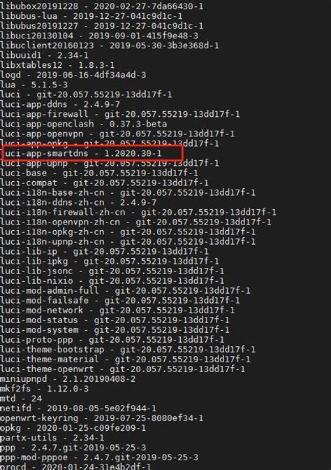 openwrt v 源码整合luci后 web界面没有smartdns Issue pymumu luci app smartdns GitHub