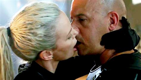 Vin Diesel Dishes On ‘fate Of The Furious Kiss With Charlize Theron