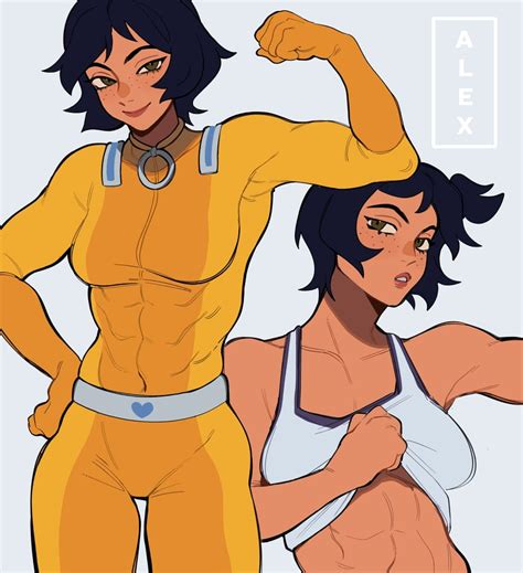Alex Totally Spies Drawn By Porqueloin Danbooru