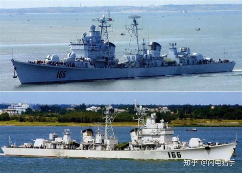 老舰传奇——中国051型导弹驱逐舰 知乎