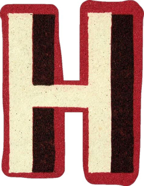 H Scrapbook Printing Lettering Letter Collage
