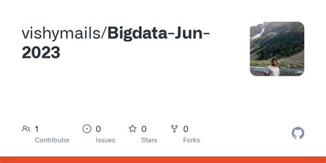 Github Vishymailsbigdata Jun 2023