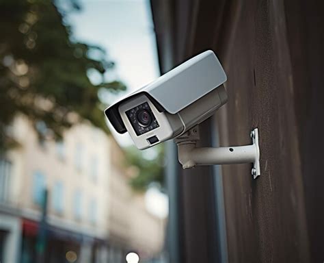 Premium Ai Image Security Cctv Camera Security System Concept