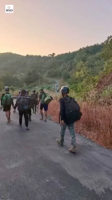 ငဖဲမြို့နယ်၊ အမ်း ပဒါန်းလမ်းပိုင်းတွင် တိုက်ပွဲများ ဆက်တိုက်ဖြစ်ပွါး နေ Youtube