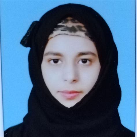 Fizza Ali Private Tutor From At Taif Saudi Arabia 20 Hr