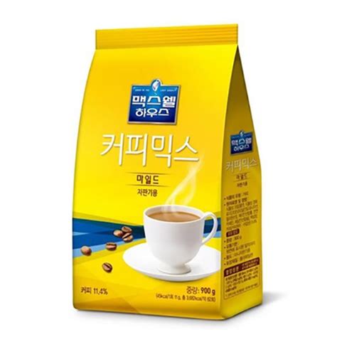 동서식품 맥스웰하우스 커피믹스 마일드 900g 1개 에누리 가격비교