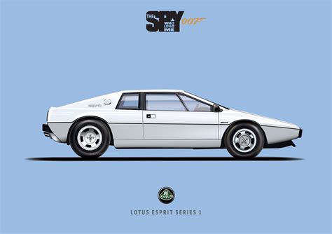 Lotus Esprit S1 The Spy Who Loved Me 007 James Bond Etsy