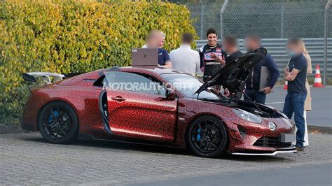 Alpine F1 Driver Esteban Ocon Tests 2025 A110 Rs At The Ring