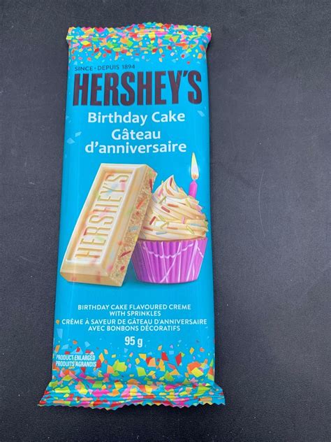 Hersheys Birthday Cake Candy Bars 6 X 95g
