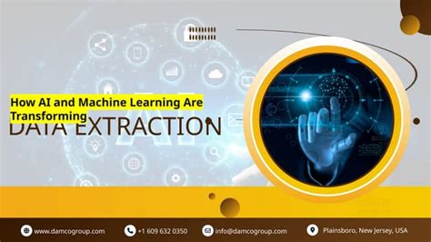 How Ai And Machine Learning Are Transforming Data Extraction Ppt