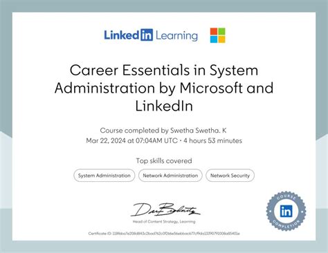 Swetha Swetha K On Linkedin Certificate Of Completion