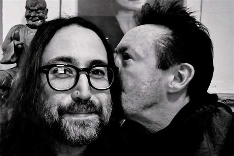 John Lennons Sons Julian And Sean Hang Out Together At The Dakota