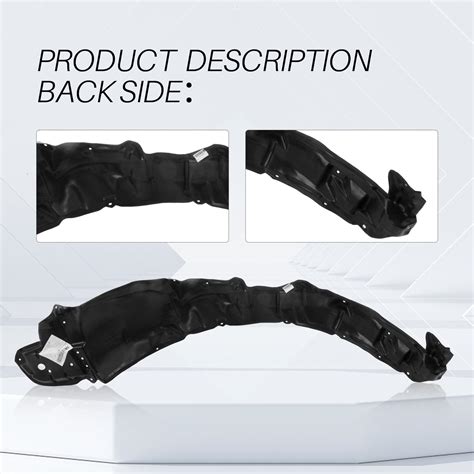 Front Fender Liner Garage Pro Fender Liner Compatible With 2010 2015