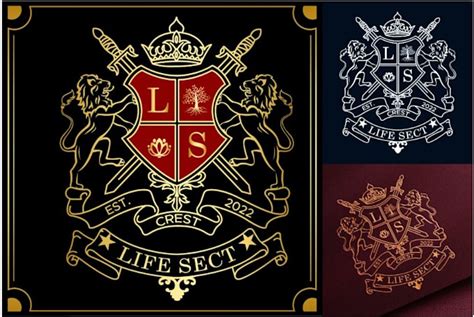 Design Luxury Coat Of Arms Badge Heraldic Shield Crest Logo By Neoma