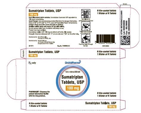 Sumatriptan Fda Prescribing Information Side Effects And Uses