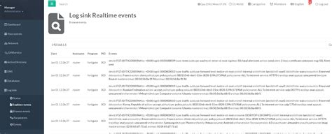 Send Your Fortigate Events To The Artica Log Sink Artica Wiki