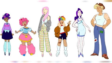 Mlp Mane 6 Human