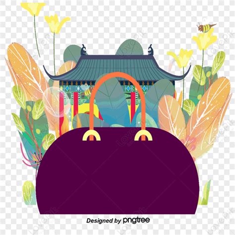 여행 일러스트 일러스트기여행기가방 Png 일러스트 무료 다운로드 Lovepik