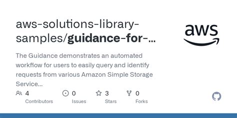 Github Aws Solutions Library Samplesguidance For Automated Querying Of Amazon S3 Logs With