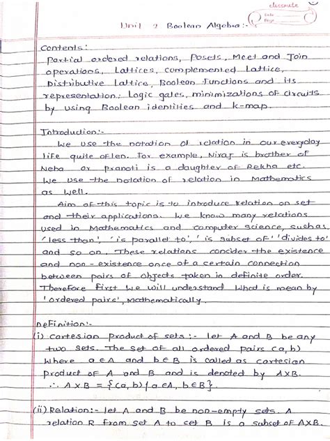 Unit 2 Boolean Algebra Pdf