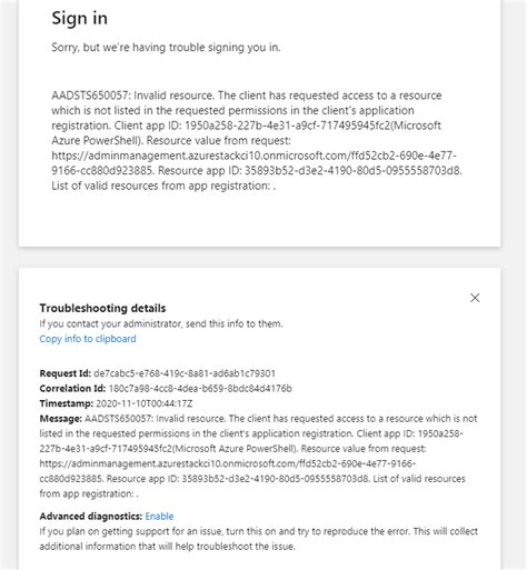 Azurestack Azaccounts Usedeviceauthentication Not Working · Issue 13470 · Azureazure