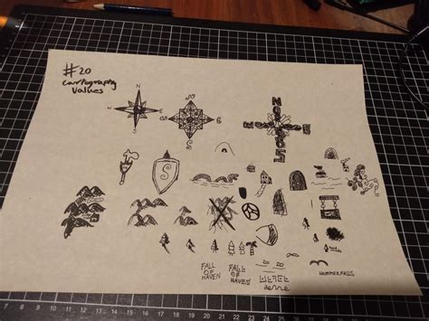 20 Was Originally Making Compass Roses But It Turned Into Misc