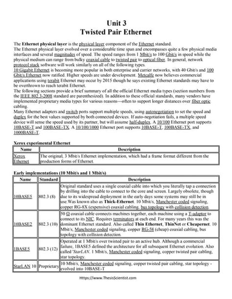 Ethernet Evolution From 1970 Palo Alto To 100gbase T1 Future Pdf