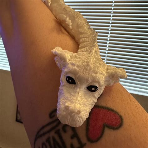 Falkor Dragon Fidget Toy Articulated Dragon Never Ending Story Etsy