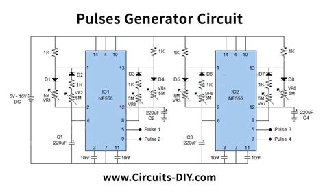 555 Pulse Generator Circuit Pwm Artofit